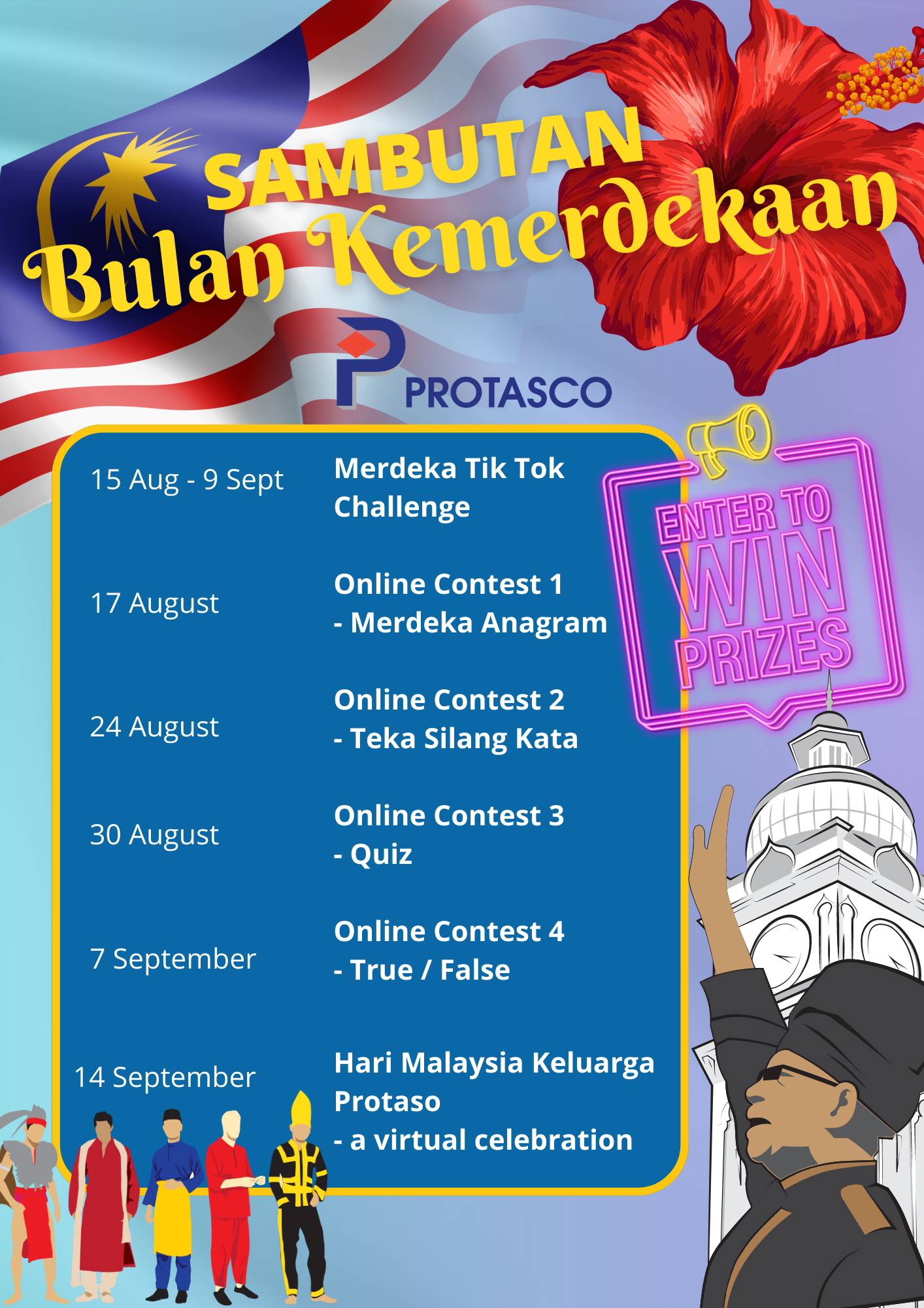 CELEBRATION OF MERDEKA MONTH FOR PROTASCO - Protasco Active