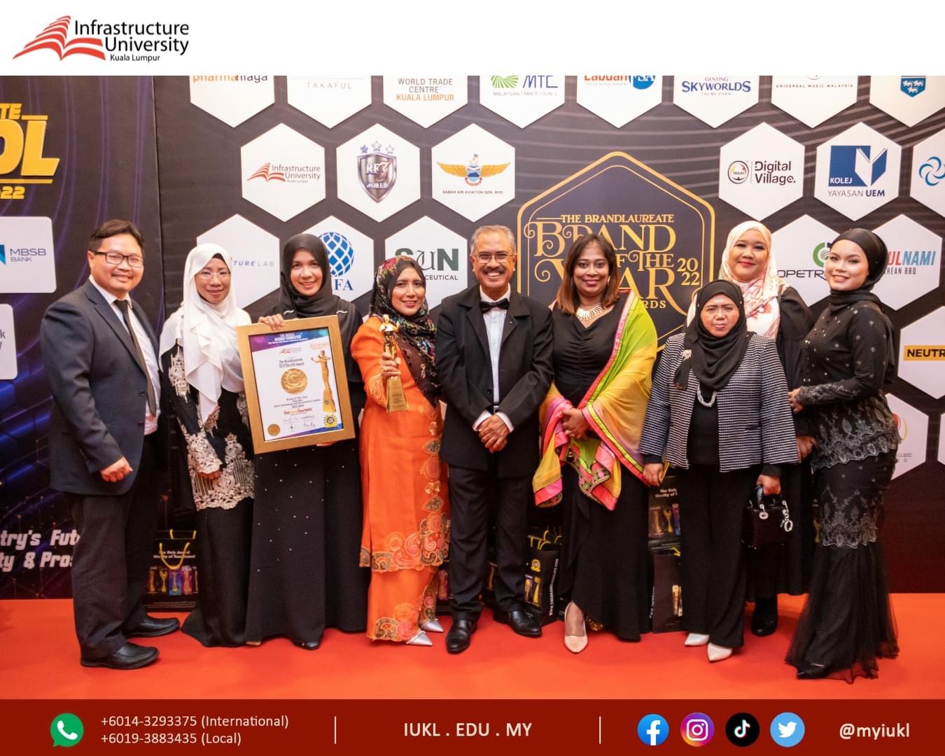 IUKL was awarded BestBrands Award - Protasco Active